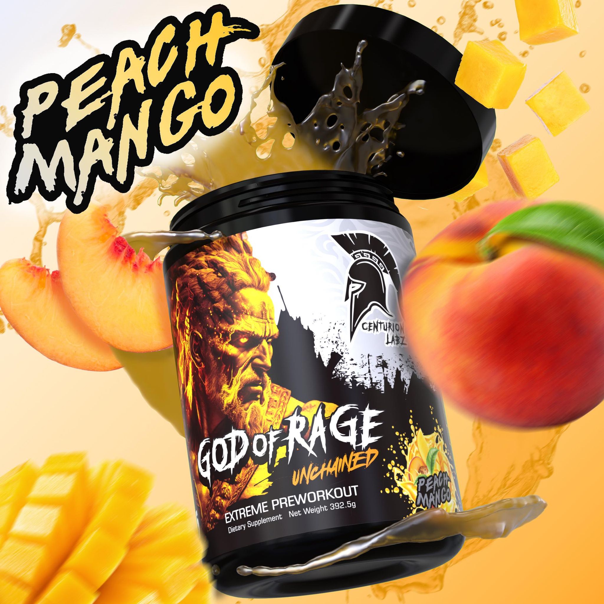GOD OF RAGE, UNCHAINED: Extreme Pre-Workout* - AdvancedSupps.com