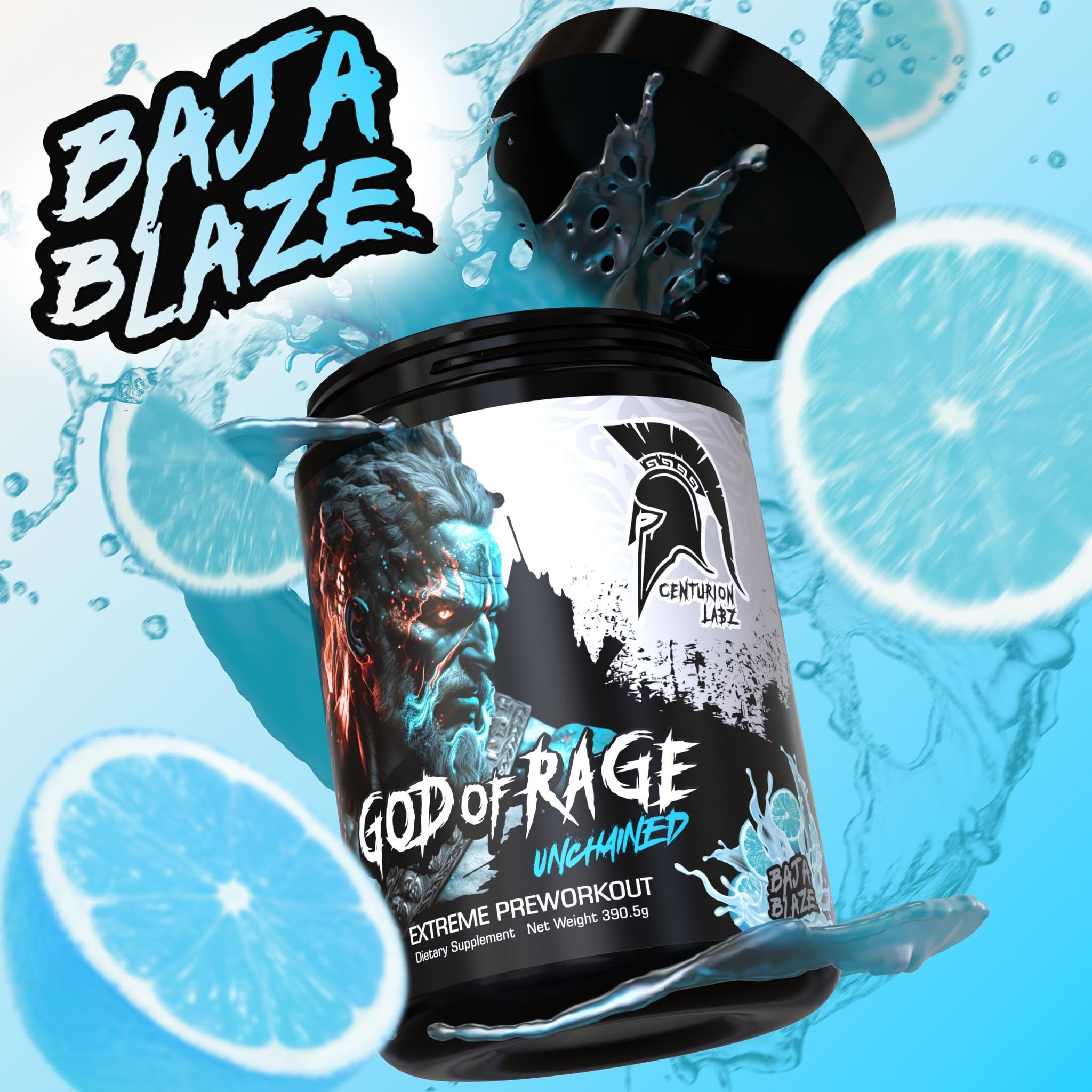 GOD OF RAGE, UNCHAINED: Extreme Pre-Workout* - AdvancedSupps.com