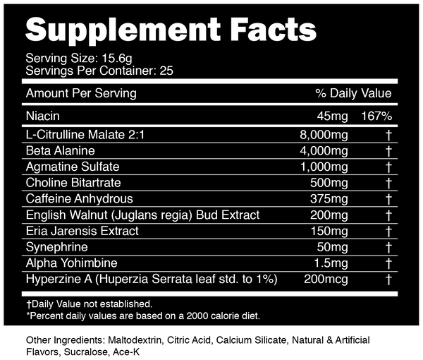 PRE-FORMANCE™ BLACK: EXTREME PRE-WORKOUT* - AdvancedSupps.com