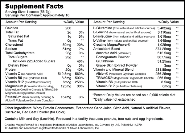 POST-FORMANCE: Ultimate Post Workout* - AdvancedSupps.com